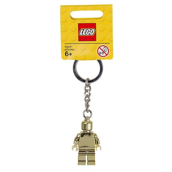 พวงกุญแจ LEGO - Gold Minifigure Key Chain Key Chain | Shopee Thailand