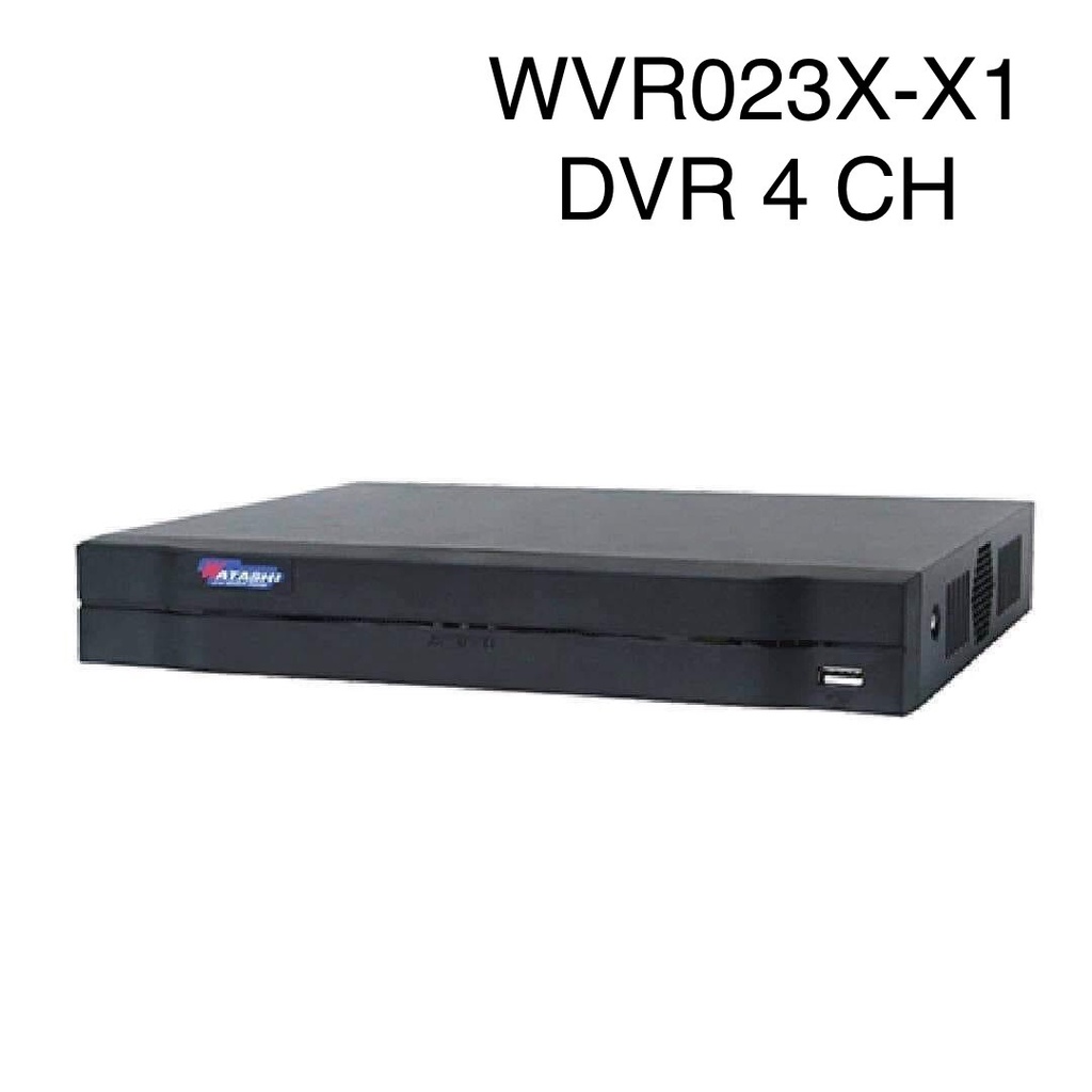 WATASHI เครื่องบันทึก รุ่น WVR023X-X1 4CH Penta-brid 720P Compact 1U ...