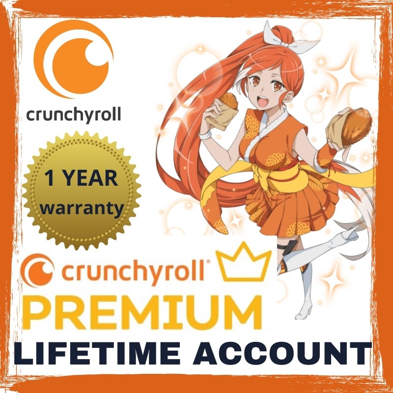 Crunchyroll Pre-mium Acc (warranty included) genuine acc | Shopee Thailand