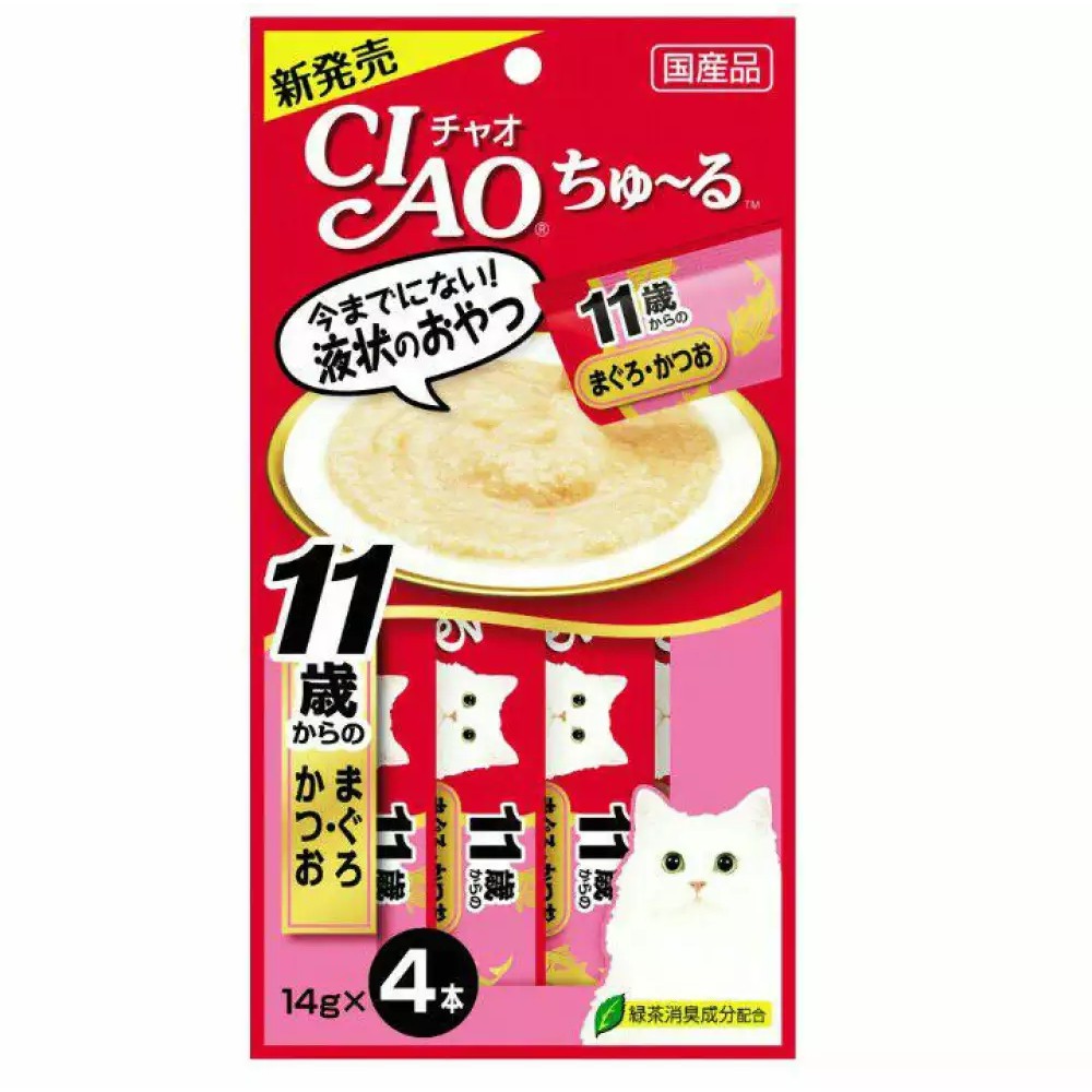 ciao ขนมแมวเลีย 14 g x 4 pcs. | Shopee Thailand
