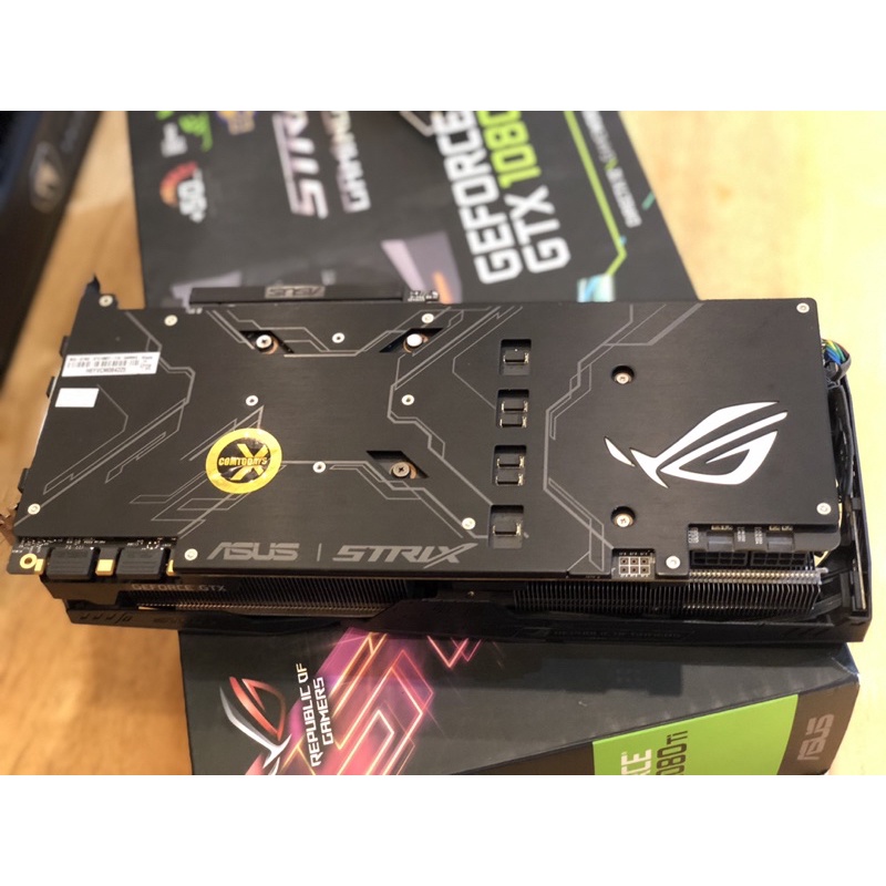 การ์ดจอ VGA Asus strix Gtx1080ti 11gb ddr5 8+8pin มือสอง | Shopee Thailand