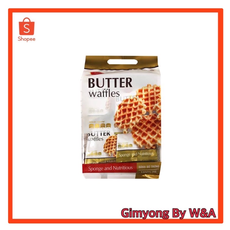 Richy Butter Waffles บัตเตอร์วาฟเฟิล วาฟเฟิลแบบกรอบ วัฟเฟิล Shopee