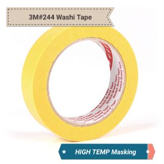 3M 244 Washi Tape กระดาษกาวผิวเรียบ ใช้อบพ่นสี ,งานวาดเขียน ,ลอกตัวเลขเครื่อง | Shopee Thailand
