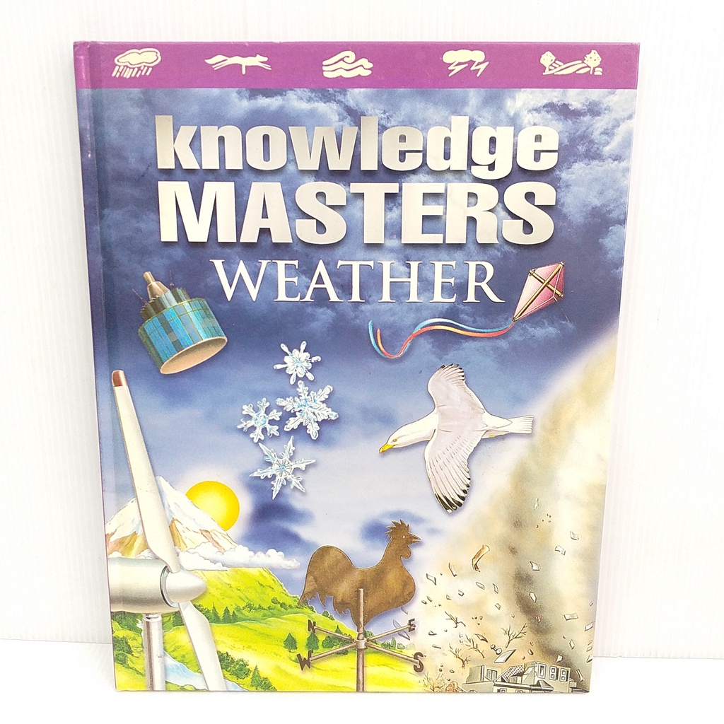 Weather Knowledge Masters หนังสือภาษาอังกฤษ มือสอง Non-fiction Book ปกแข็ง | Shopee Thailand