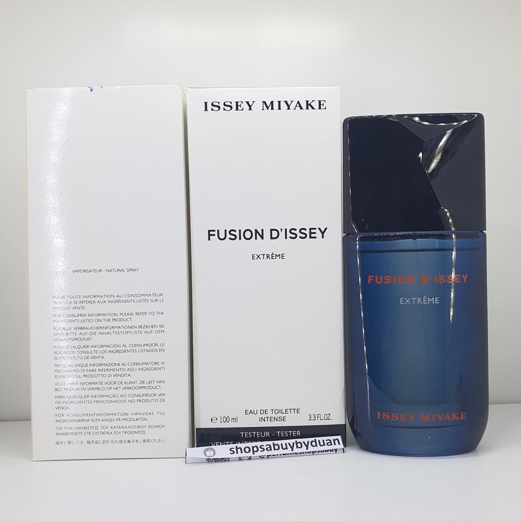 น้ำหอมแท้ Issey Miyake Fusion d'Issey Extreme Intense EDT 100ml กล่องเทสเตอร์ | Shopee Thailand