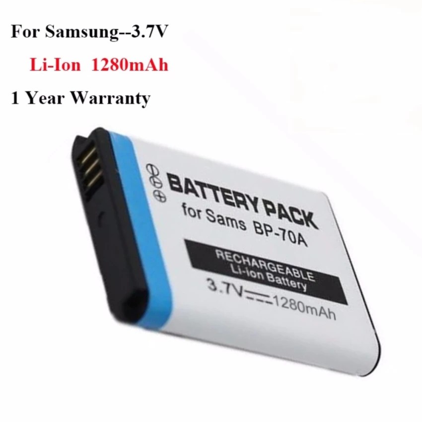Samsung BP-70A แบตกล้อง Samsung ES65 ES67 ES70 ES71 ES73 ES74 PL120 ...