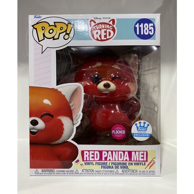 Funko Pop Red Panda Mei ขนาด 6 นิ้ว Disney Turning Red Flocked ตัวขน ...