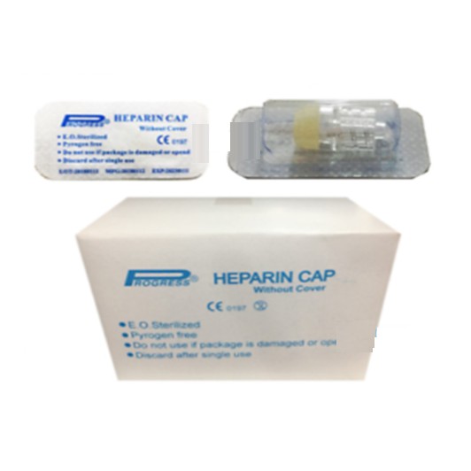 Heparin Cap ข้อต่อฉีดยา ชนิด Luer Lock บรรจุ 100 ชิ้น (100X14559 ...