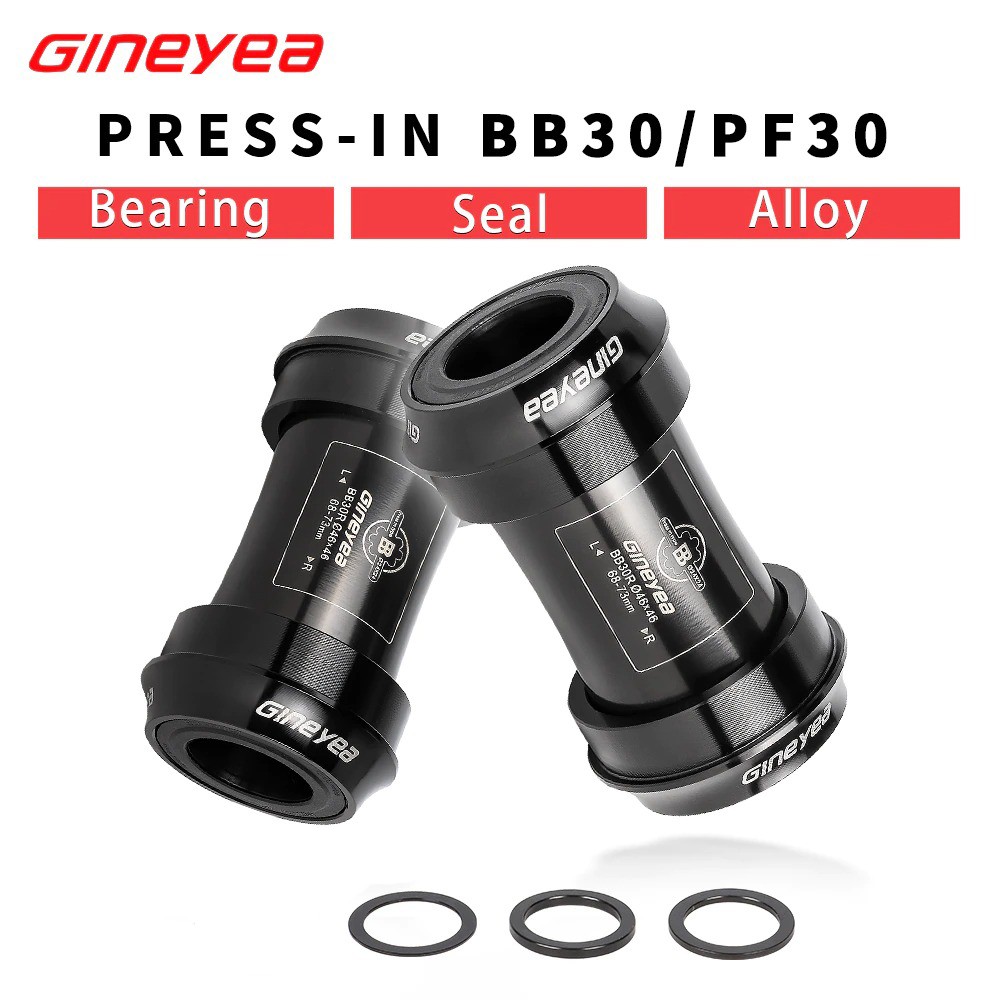 Gineyea BB30 PF30 ชุดกระโหลกอัดสำหรับจักรยาน ซีลแบริ่ง Press-fit MTB ...