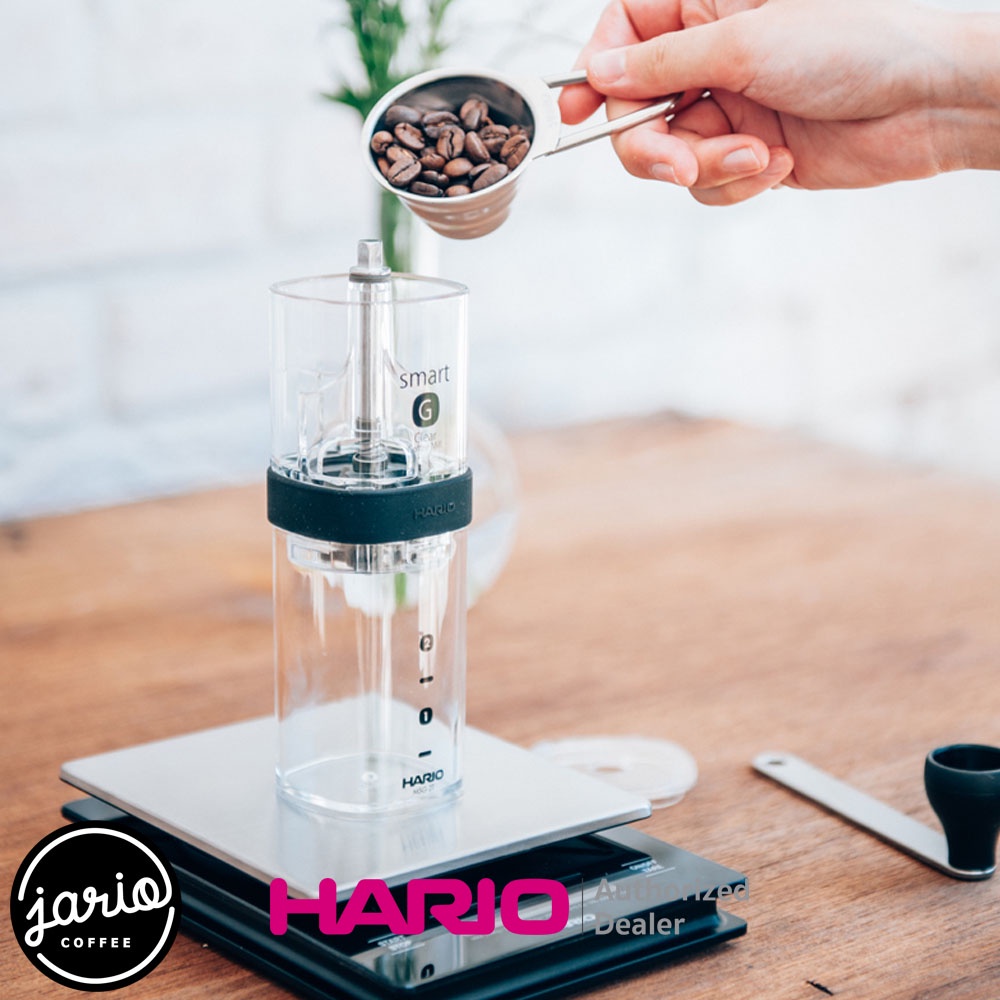 JARIO x HARIO เครื่องบดกาแฟมือหมุน HARIO Smart G (แท้จากญี่ปุ่น) HARIO Coffee Grinder Smart G ...