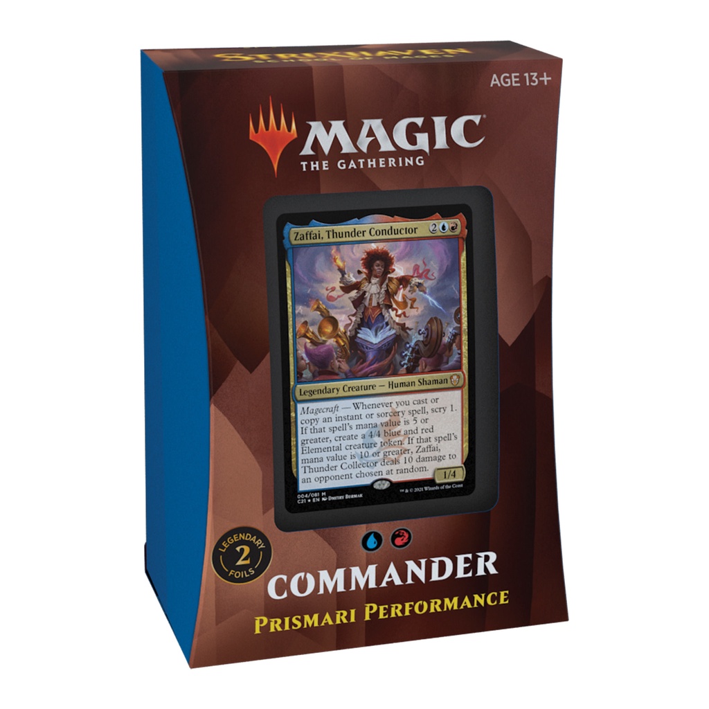 MTG Commander Decks 2021 - Prismari Performance | Shopee Thailand