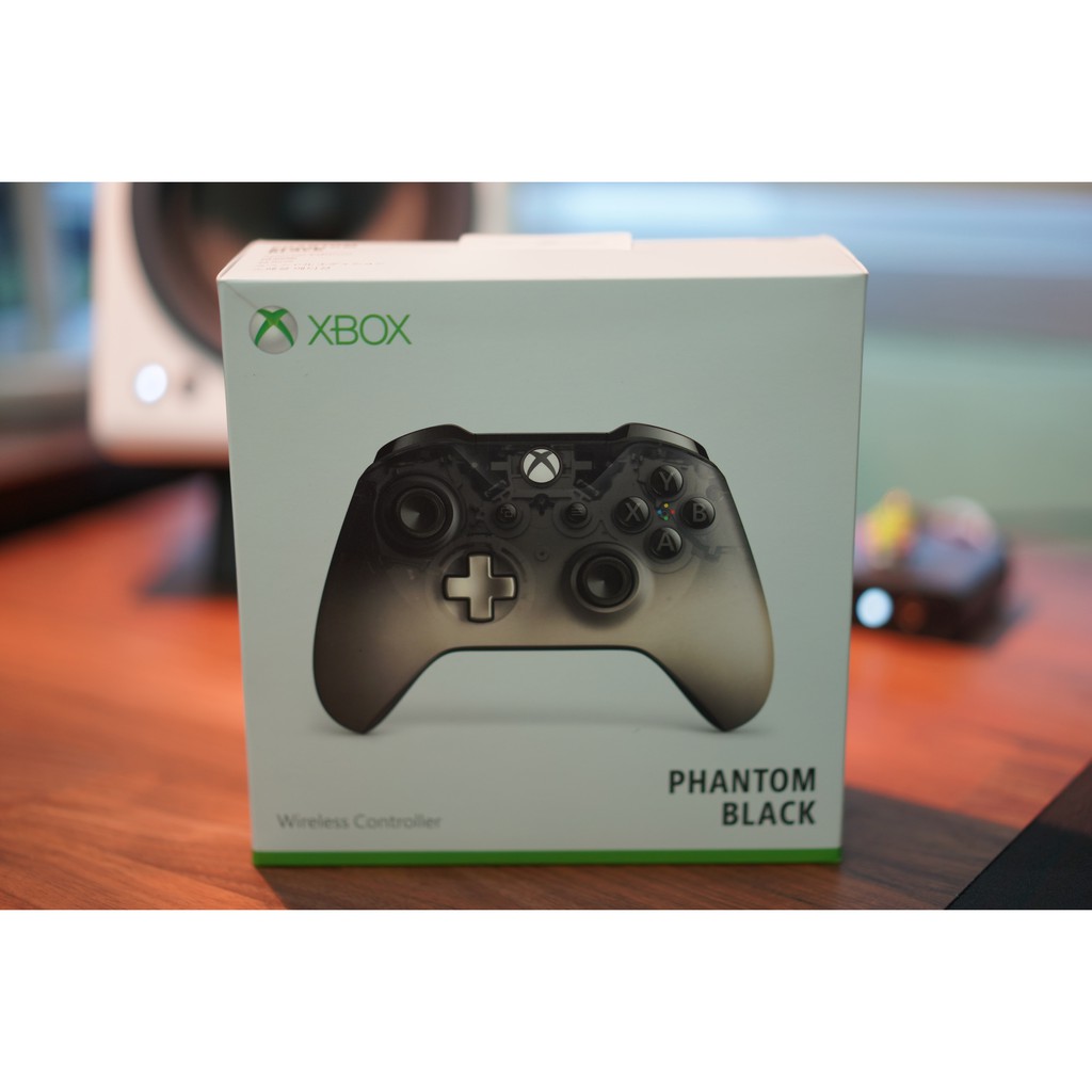 จอยเกม คอนโทรลเลอร์ Xbox One S ของแท้ สี PHANTOM BLACK SPECIAL EDITION ...
