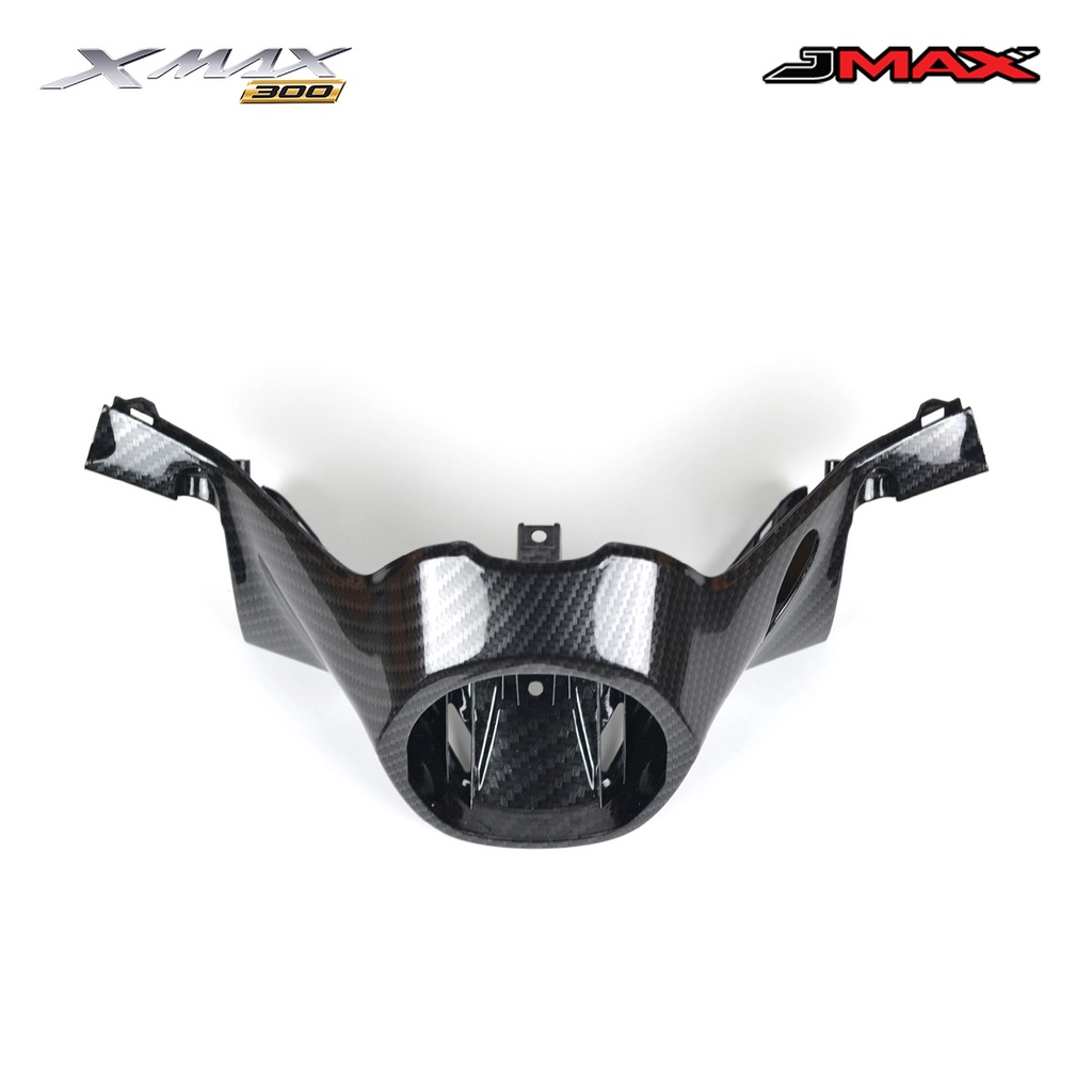 ฝาครอบแฮนด์บน (ล่าง) XMAX 300 2017-23 JMAX ตรงรุ่น ลายฟิล์มคาร์บอน 6D ...