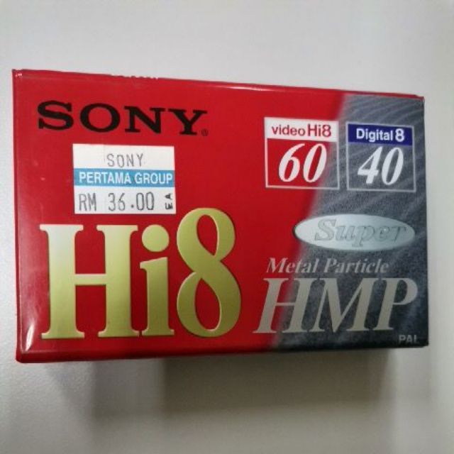 SONY เทปโซนี่ hi8 HMP โลหะ | Shopee Thailand