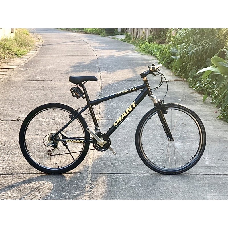 จักรยานเสือภูเขา เก่าญี่ปุ่น ยี่ห้อ Giant oyea 1.0 แท้ เฟรมเหล็ก มีโช้ค ...