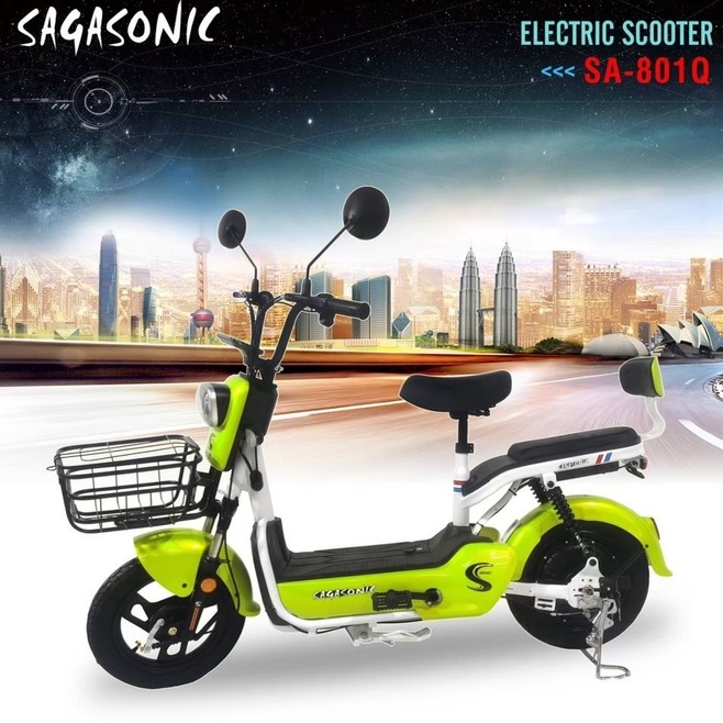 จักรยานไฟฟ้า SA-8010ประกอบพร้อมใช้งาน | Shopee Thailand