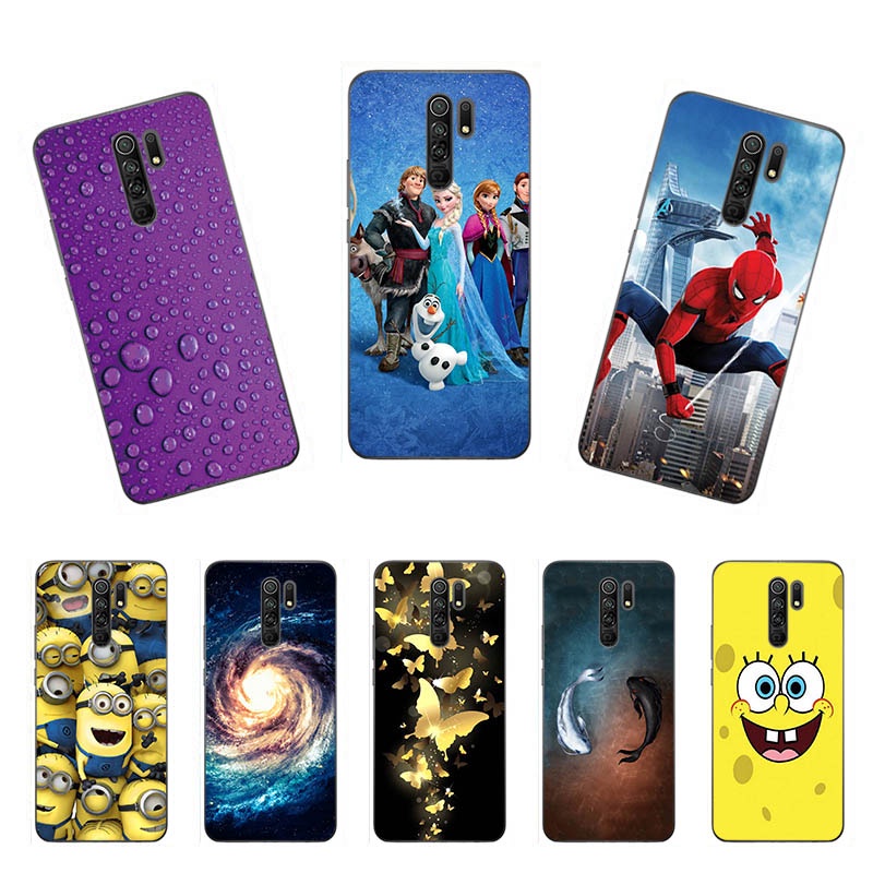 เคสโทรศัพท์มือถือพิมพ์ลายสัตว์น่ารักสําหรับ Xiaomi Redmi 9 M2004J19AG ...