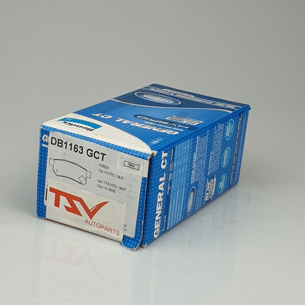 BENDIX ผ้าเบรค (ล้อหลัง) HONDA CITY 1.5E-VTEC ZX (GD8) (2004-07 ...