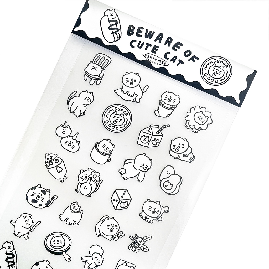 ssktmmee - Large sticker (beware of cute sticker) | Shopee Thailand