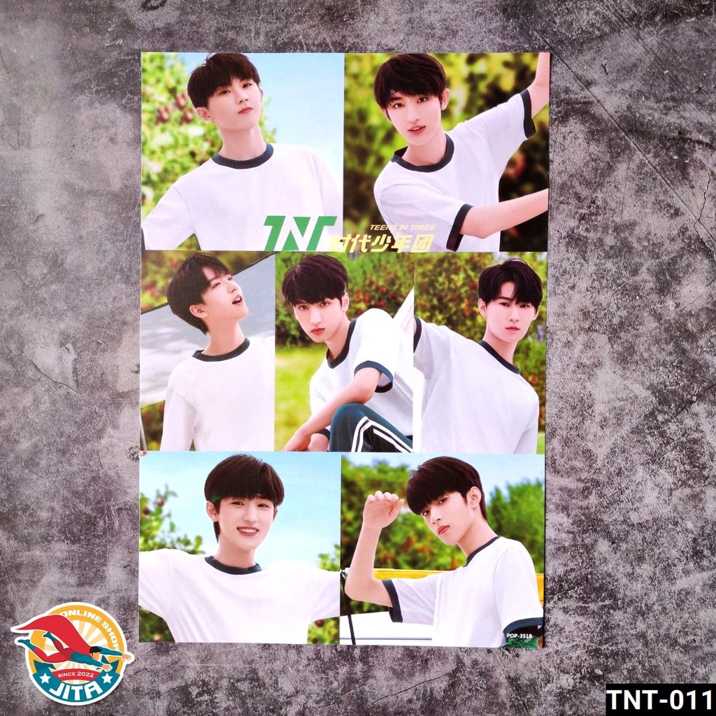Poster A3 โปสเตอร์ TEENSINTIMES TNT ขนาด A3 (ใหญ่กว่า A4) 42x29 cm Liu Yaowen Yan | Shopee Thailand