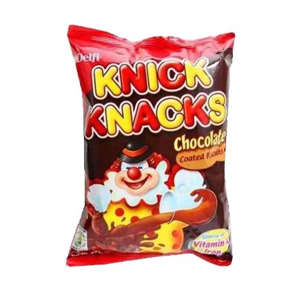 KNICK KNACKS CHOCOLATE COATED BISCUITS 50g | Shopee Thailand