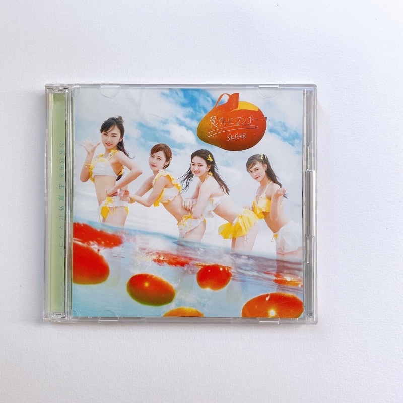 SKE48 CD+DVD single Igai Ni Mango type D limited (แผ่นแกะแล้วมีโอบิ) | Shopee Thailand