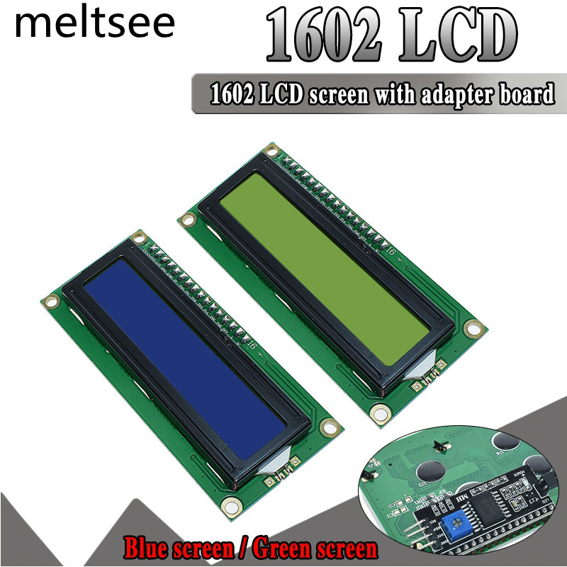 โมดูล หน้าจอ Lcd1602 Iic I2c 1602 สําหรับ Arduino 1602 Uno R3 