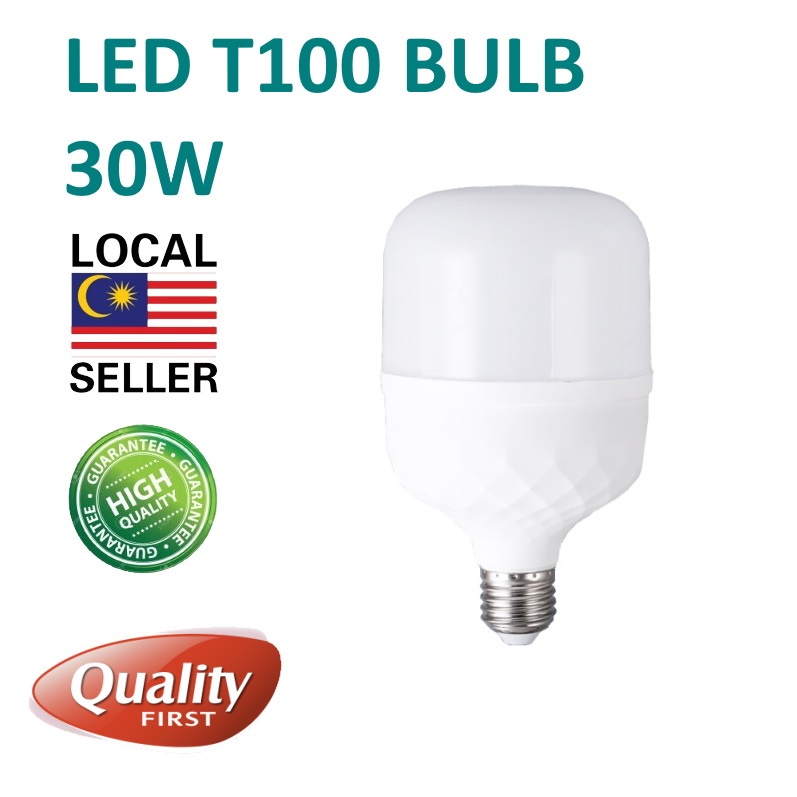 หลอดไฟเมนทอล LED 30w T100 E27 | Shopee Thailand