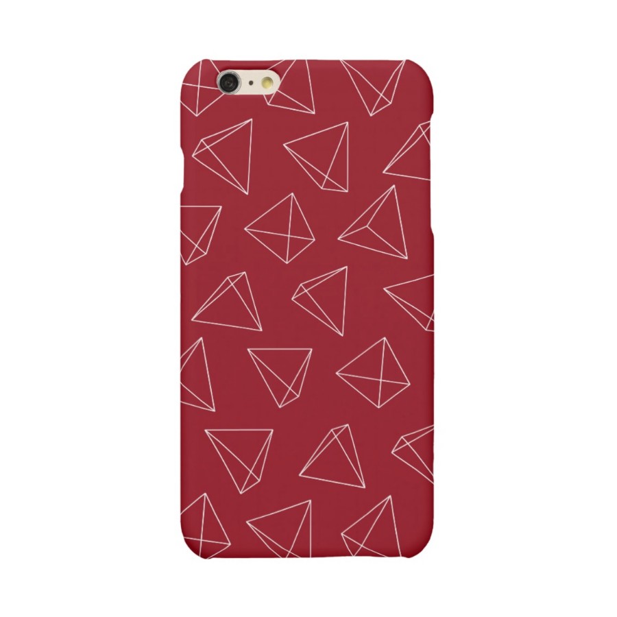 TRIANGLE CASE (RED) | Shopee Thailand