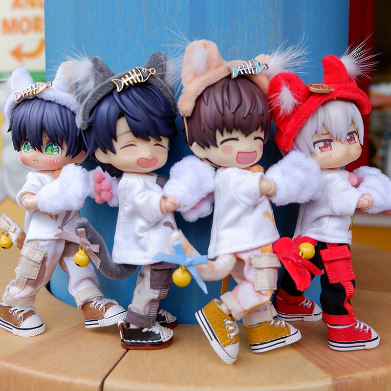 Ob11 ชุดเสื้อผ้าตุ๊กตาแมว Molly 1/12 16 ซม. bjd GSC อุปกรณ์เสริม | Shopee Thailand