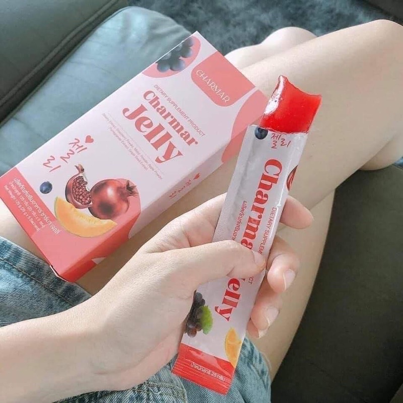 ชาร์มา เจลลี่ Chamar Jelly ผลิตภัณฑ์เสริมอาหาร [ราคาต่อกล่อง 1กล่อง5ซอง ...