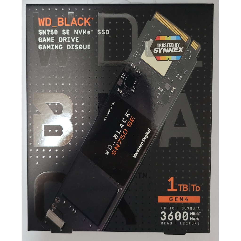WD BLACK SN750 SE 1TB SSD M.2 NVMe GEN3 GEN4 SN 750SE ของใหม่ | Shopee ...