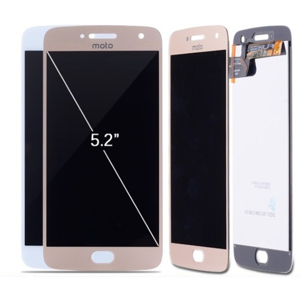 LCD สําหรับ Moto G5 Plus จอแสดงผล LCD Touch Screen Digitizer Assembly ...