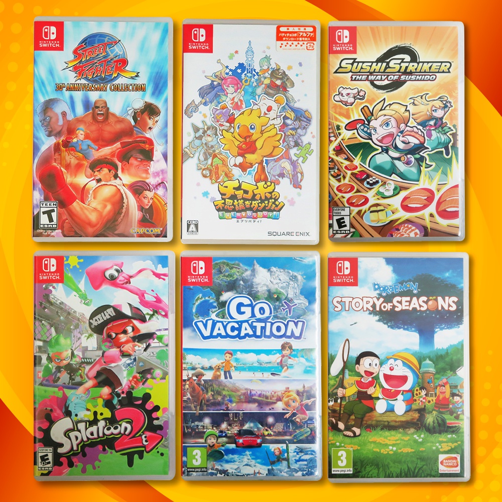NSW แผ่นเกมส์ Nintendo Switch มือสอง ราคาถูก | Shopee Thailand