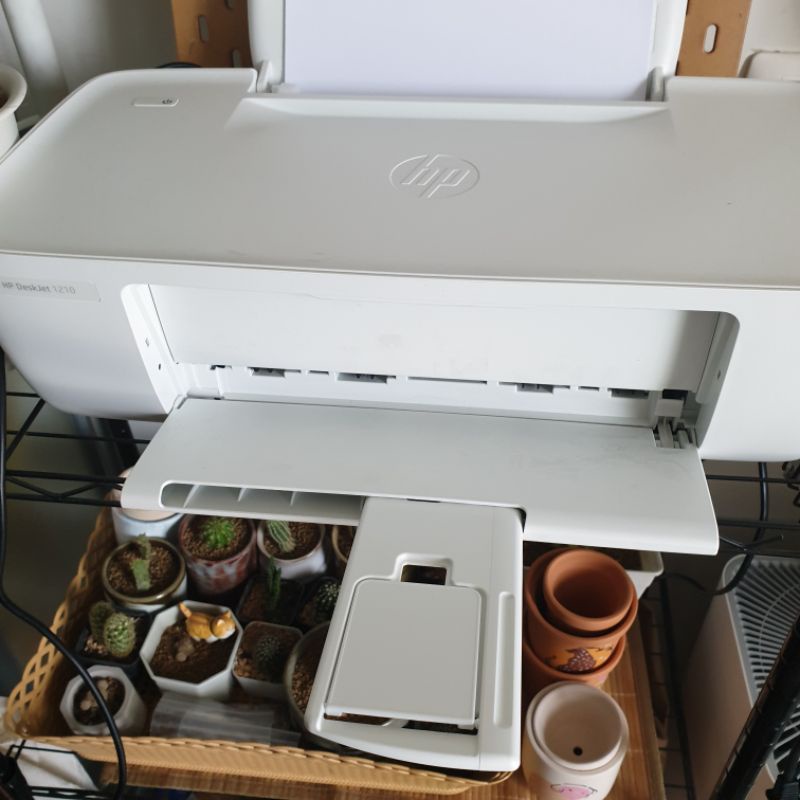 ปริ้นเตอร์ HP deskjet 1210 มือ2 สภาพใหม่มากใช้งาน4ครั้งมีหมึกชุดใหม่แถม ...