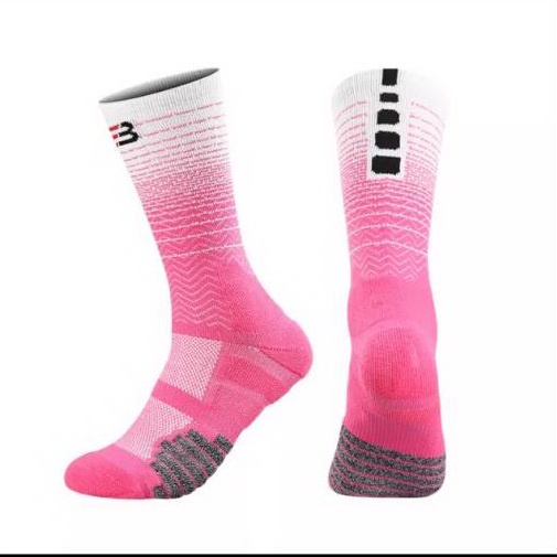 Mid-Calf Compression Running Socks ถุงเท้าวิ่งยาวครึ่งแข้งรัดกล้ามเนื้อ ...