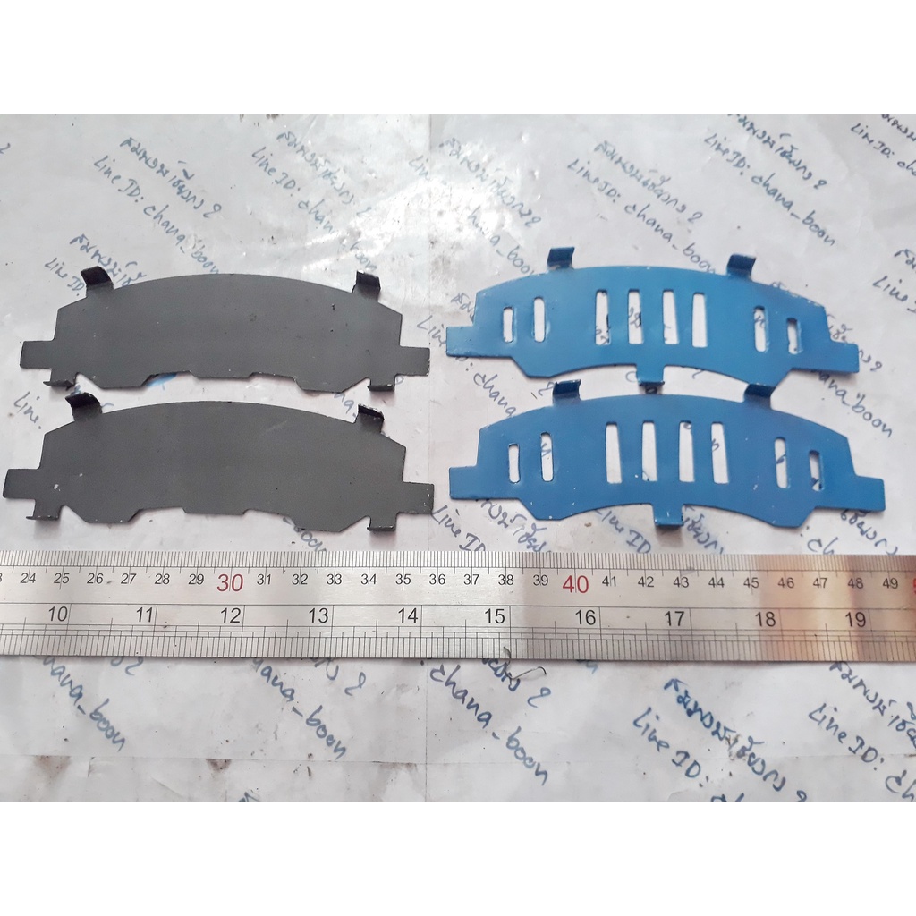 ชุดดิสเบรคหน้า โตโยต้า วีโก้ Vigo แผ่นรอง ดิส เบรค หน้า ผ้าดิส ตัวรอง ...