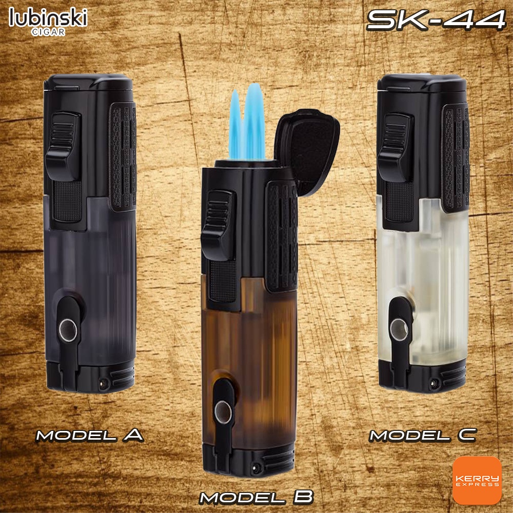 ส่งไว! ไฟแช็ค ไฟแช็ก LUBINSKI Lighter SK-44 ไฟฟู่ สามารถเติมแก๊สได้ สินค้าคุณภาพ อายุการใช้งาน ...