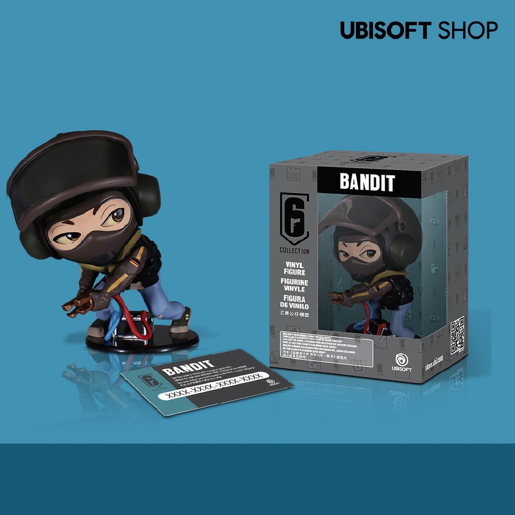 Ubisoft : Rainbow Six Siege Six Collection: Bandit Chibi Figurine ...