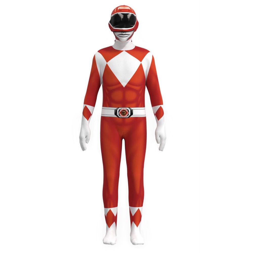 Mighty Morphin Power Rangers ชุดจั ๊ มสูทไดโนเสาร ์ รุ ่ นเด ็ ก ...