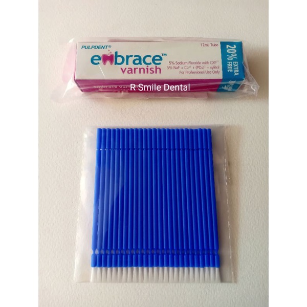 ฟลูออไรด์วานิช Embrace (Fluoride Varnish) | Shopee Thailand