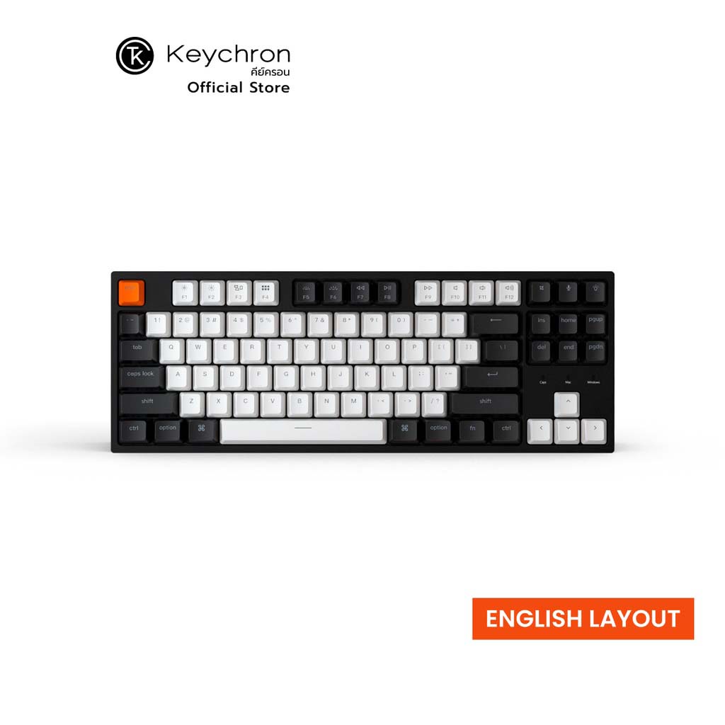 Keychron C1 Wired Keyboard ENG (คีย์บอร์ดใช้สายภาษาอังกฤษขนาด TKL ...