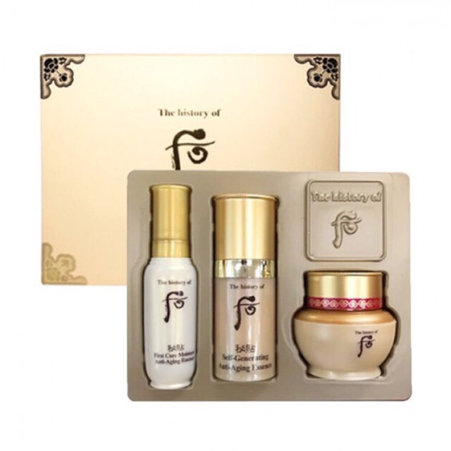 The history of Whoo set skincare 3ชิ้น | Shopee Thailand