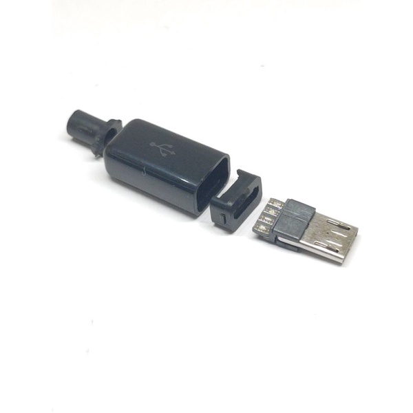 1ชิ้น ปลั๊ก ไมโครUSB 4P สำหรับต่อสาย micro USB | Shopee Thailand