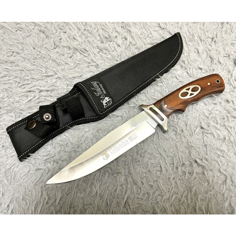 มีดพก Columbia แท้ รุ่น SA32 มีดอุปกรณ์เดินป่าและทำครัวน้ำหนักเบาพกพา ...