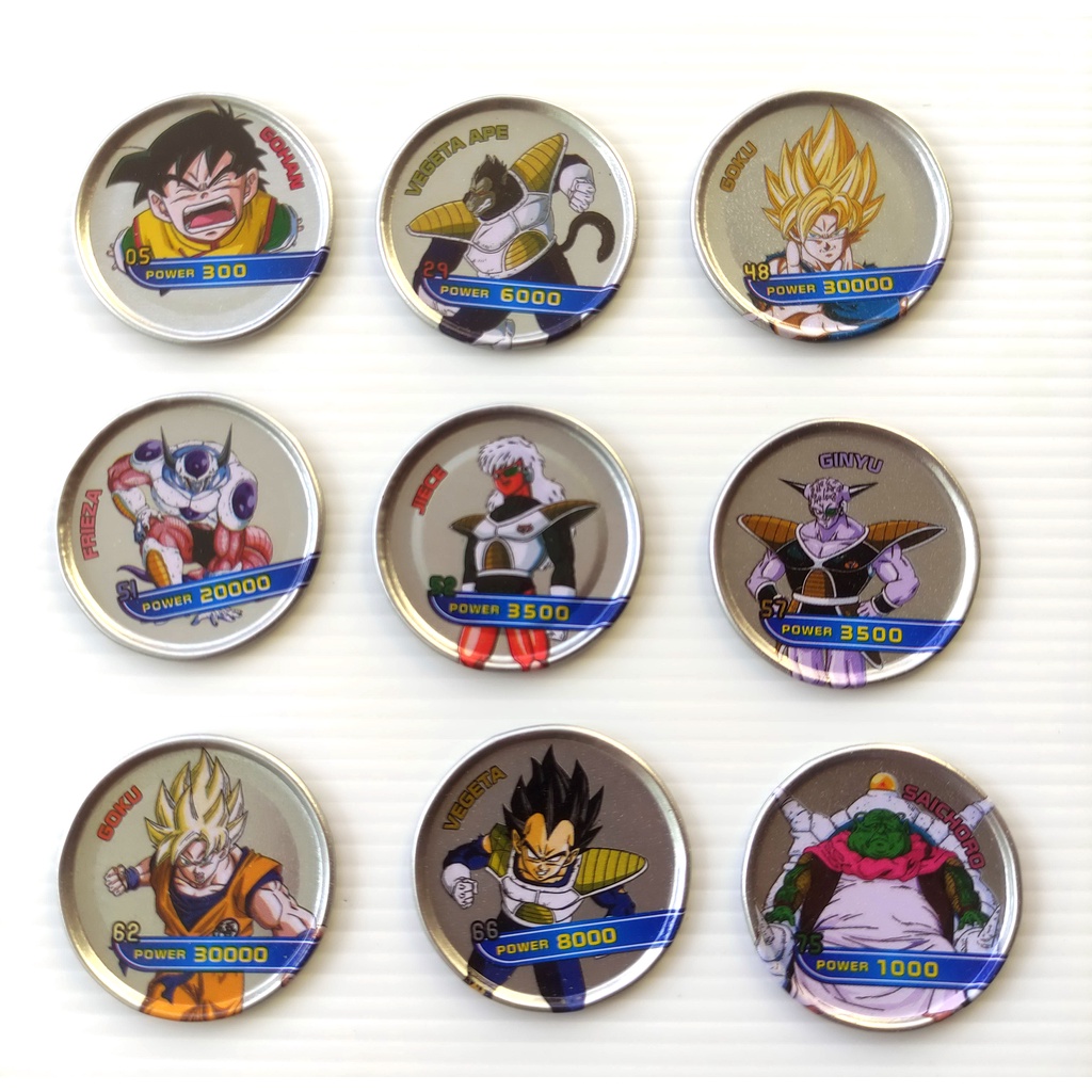 เหรียญเหล็ก Dragonball Z Power Coin - โอโตริ แบบ "Secret Silver Coin ...
