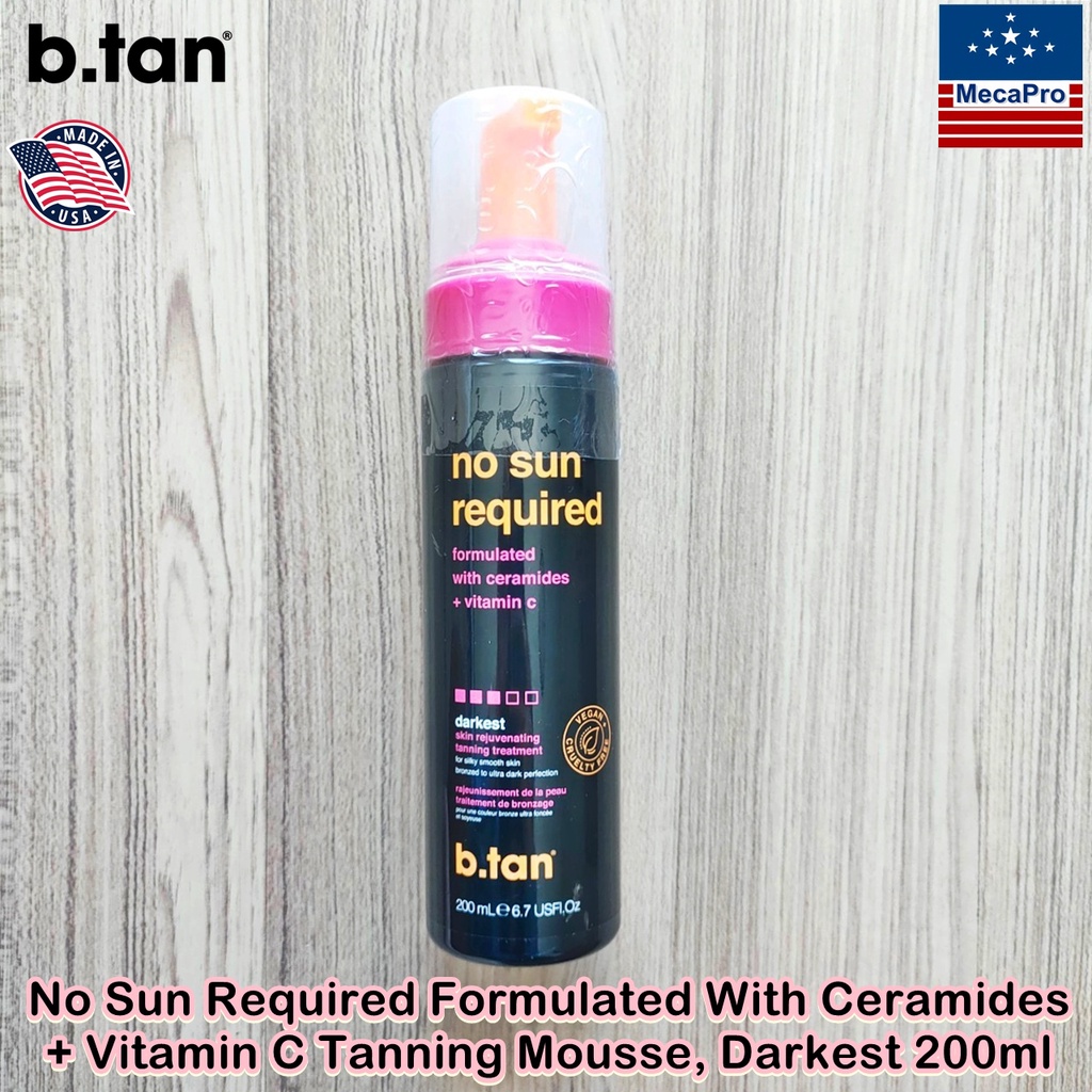 b.tan® No Sun Required Formulated With Ceramides + Vitamin C Tanning ...