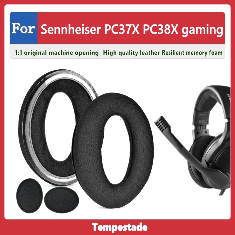 สําหรับ Sennheiser PC37X PC38X gaming Earmuffs หูฟังหูฟัง Ear Cushion ...