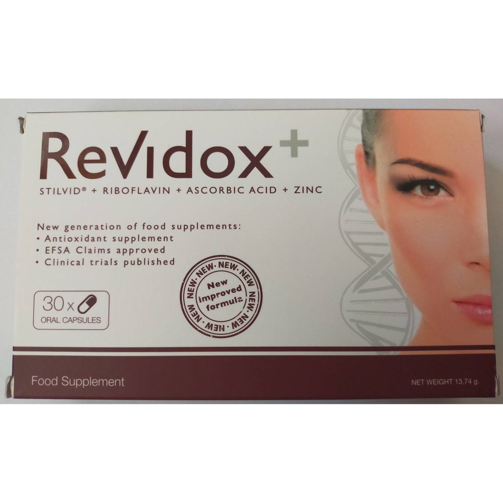 Revidox Plus 30 แคปซูล สวยใส สุขภาพดี ชะลอวัย | Shopee Thailand