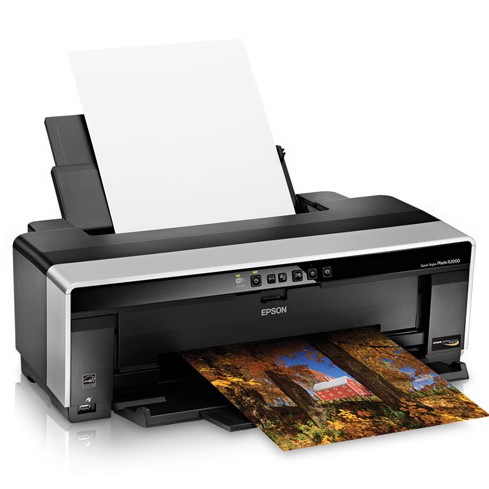 เครื่องปริ้นเตอร์ Epson Stylus Photo R2000 Wireless Wide Format Color ...